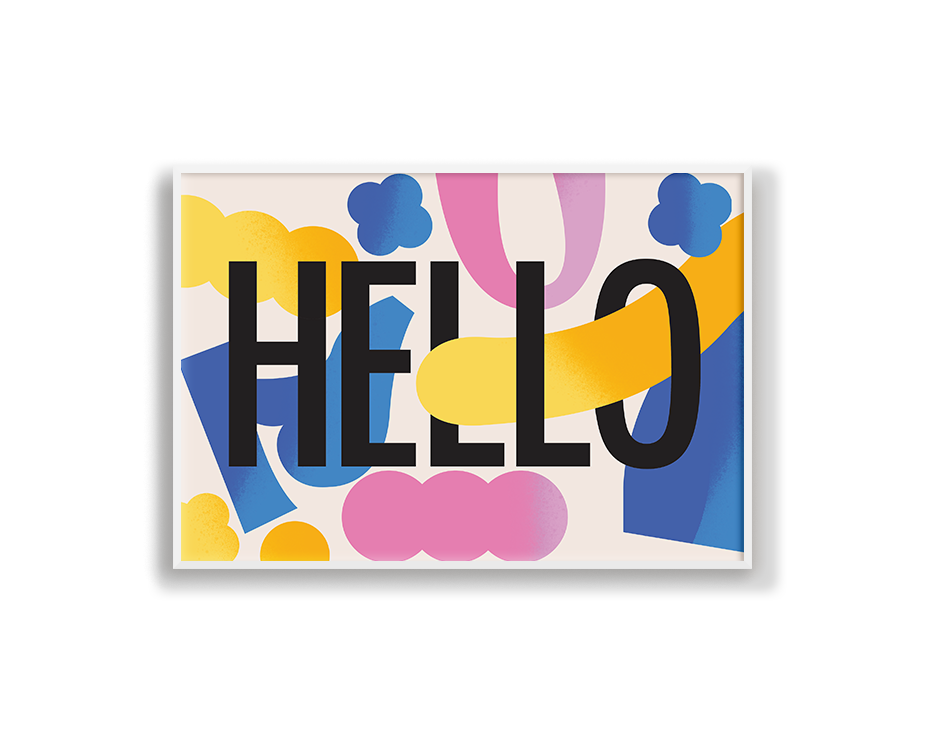 Hello Landscape - Modern Wall Art Australia