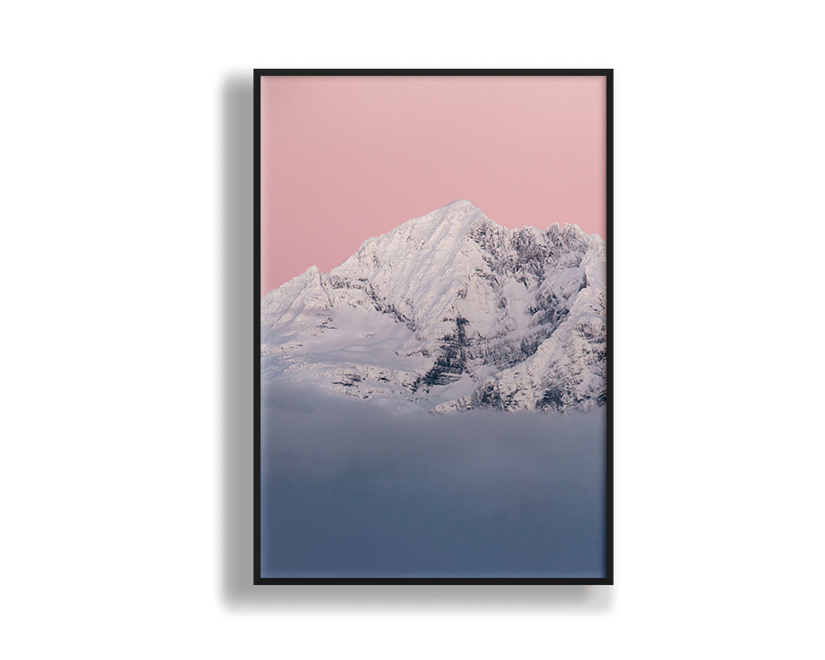 Mountain Portrait - Modern Wall Art Australia