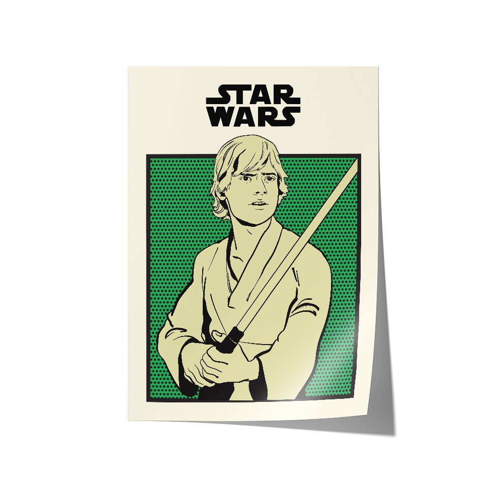 Stencil Luke Skywalker - May The 4th Special