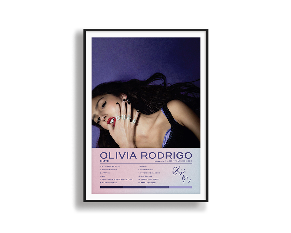 Olivia Rodrigo Guts Album Art