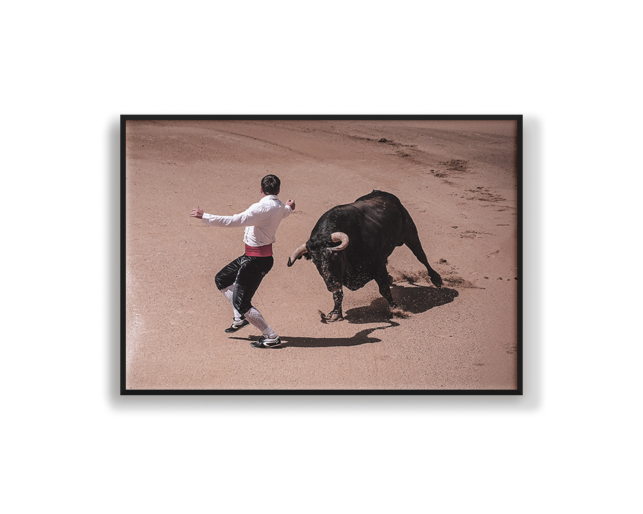 Spain Charging Bull - Modern Wall Art Australia