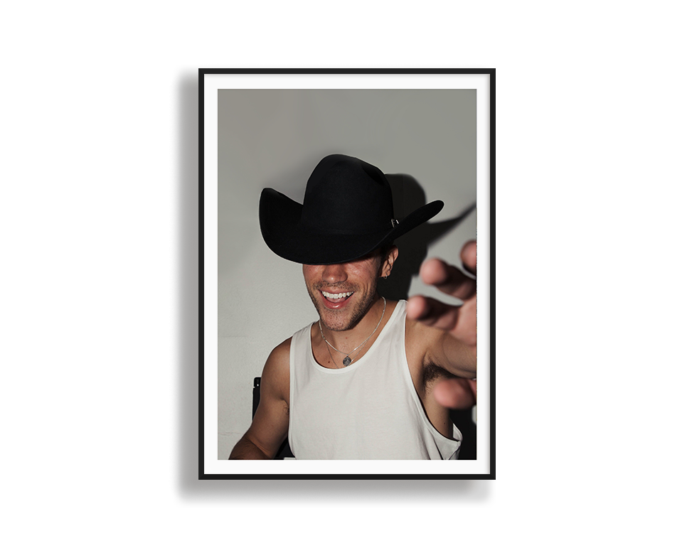 Cowboy Hat - Modern Wall Art Australia