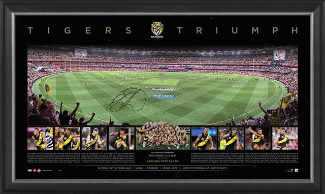 Richmond 2020 Premiers Signed Panoramic