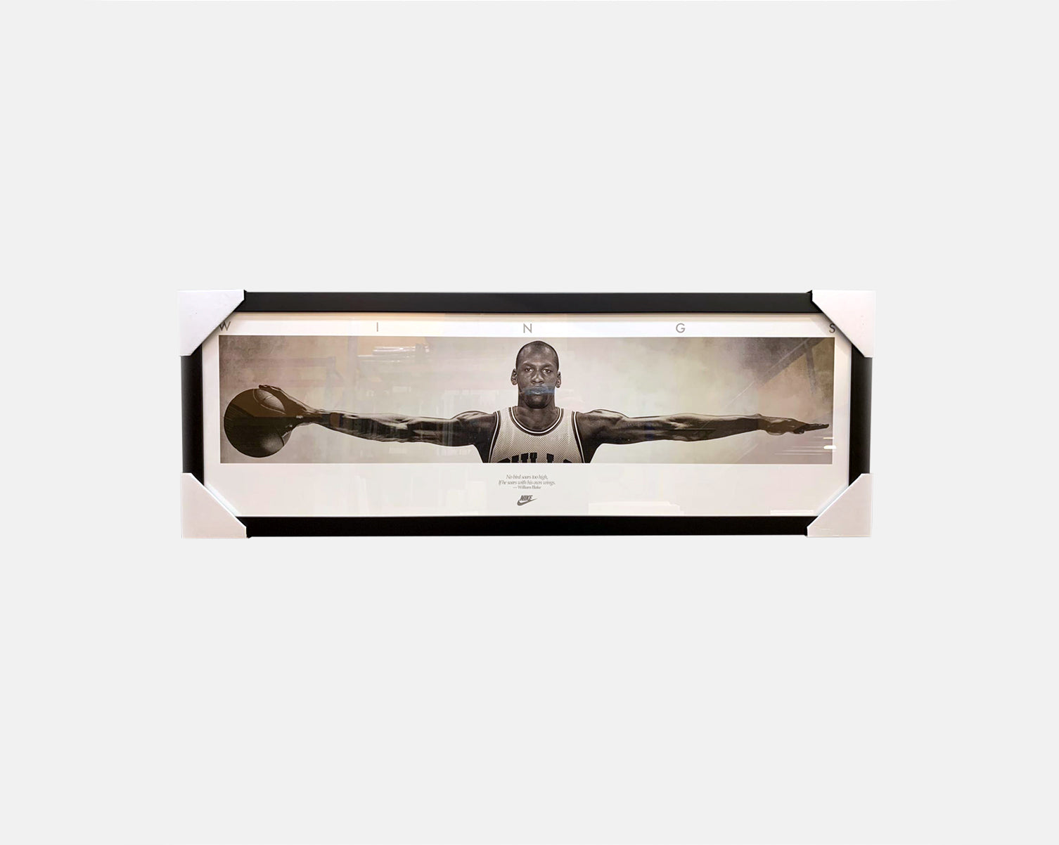 Michael Jordan Mini Wings Memorabilia Print
