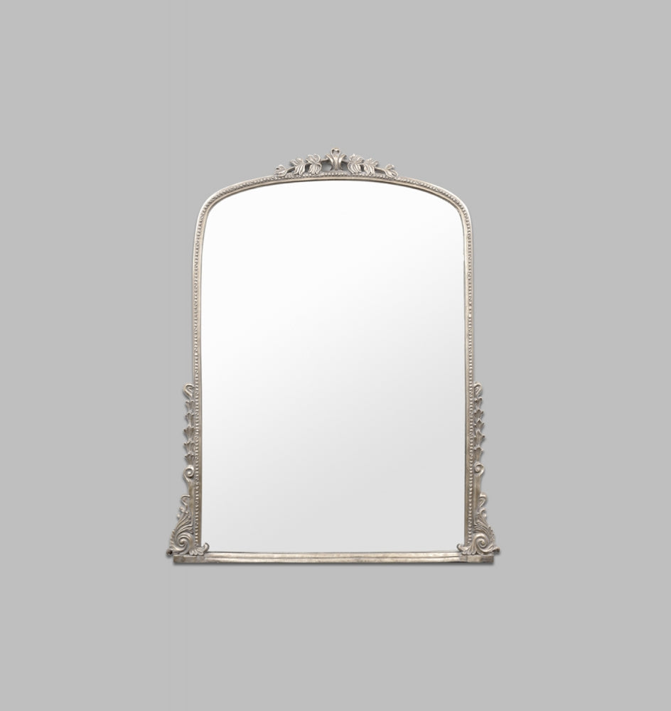 Audrey Silver Large Mirror | Wall to Wall Prints