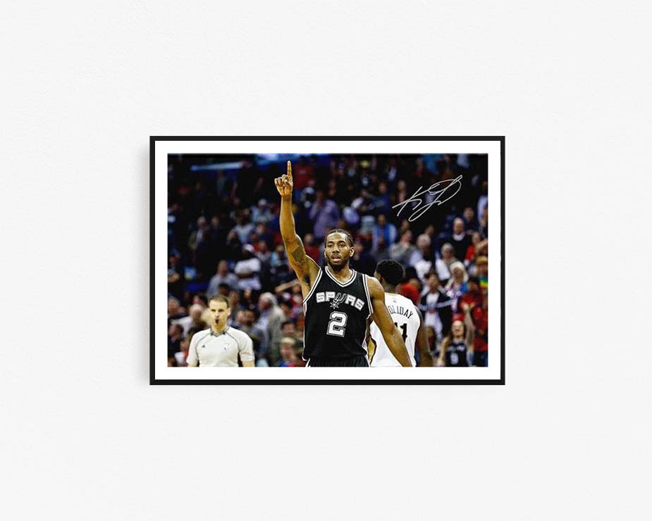 Kawhi Leonard Pointing