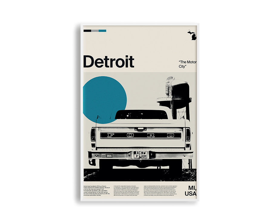 Poster Hub - Detroit
